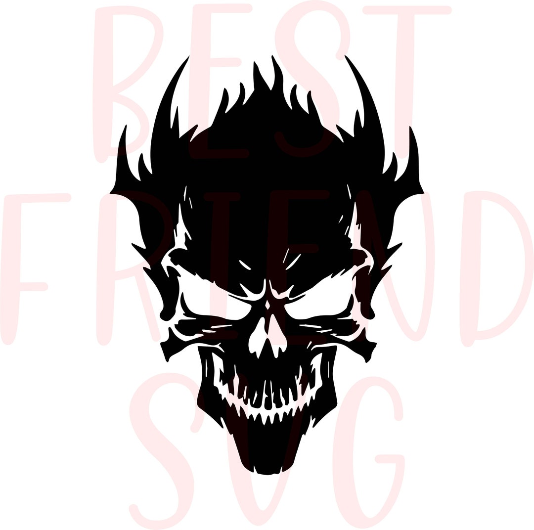 Dripping Skull SVG, Skeleton SVG, Gothic Decal T-shirt Sticker Graphics ...