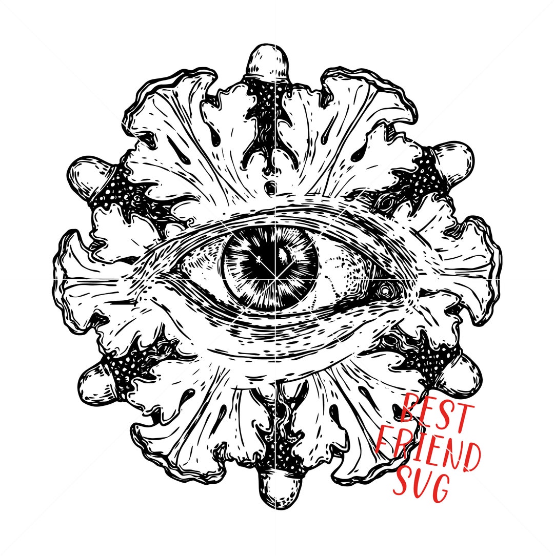 Third Eye SVG Design - Magic SVG File for Cricut - Mystical SVG Digital ...