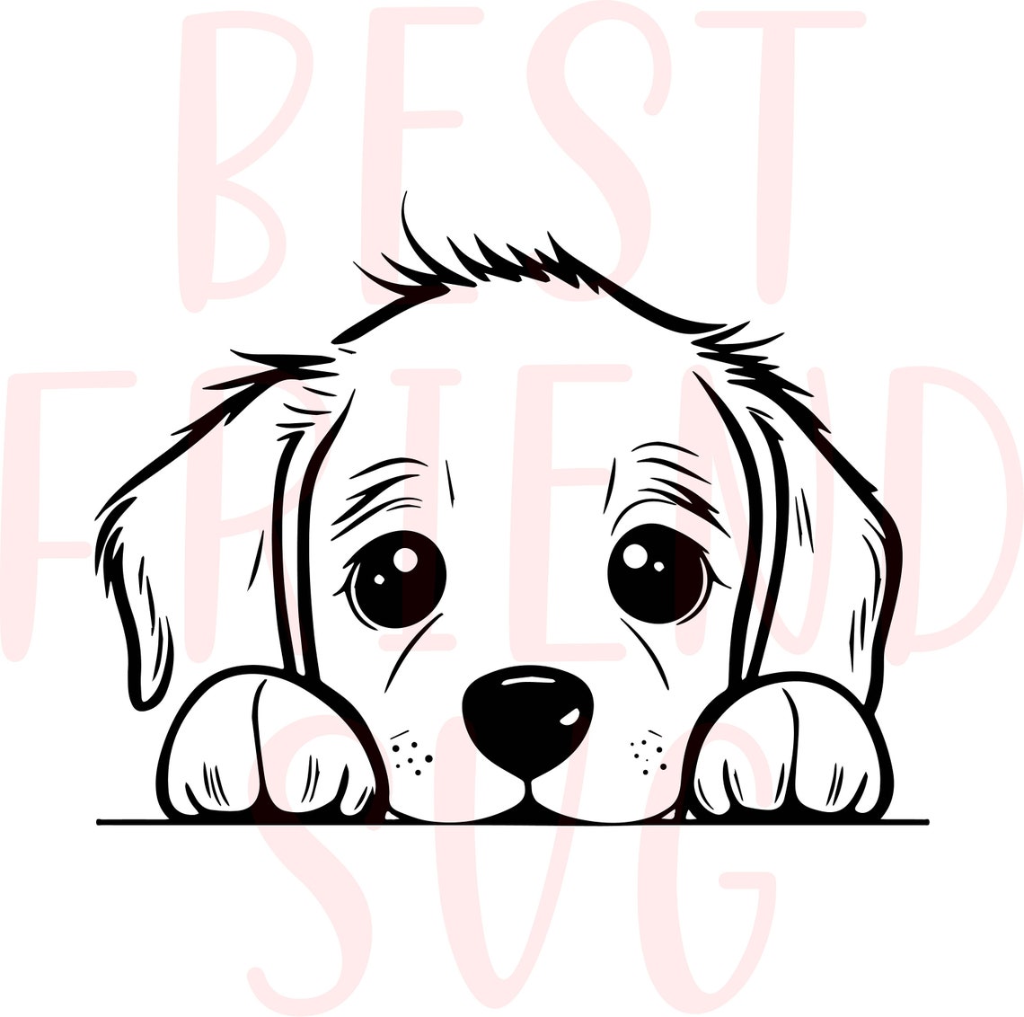 Cute Dog SVG Cute Puppy Svg Png Eps Dxf Silhouette Cute - Etsy