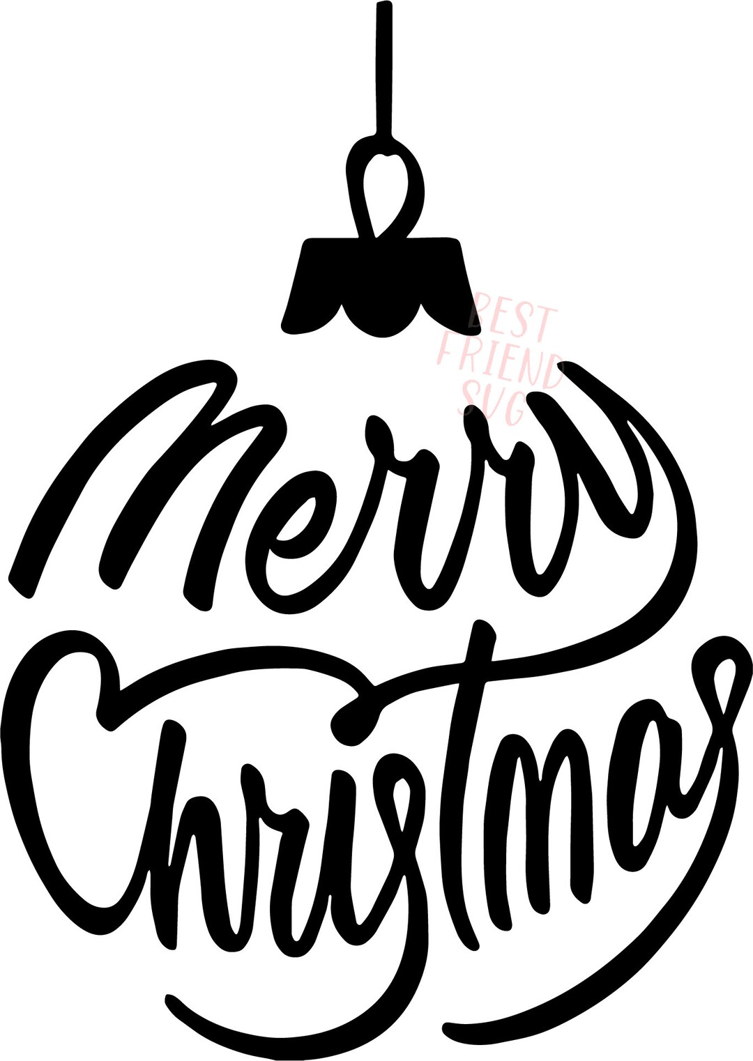Joyeux Noël Svg, boules de Noël svg, Merrry Christmas SVG fichier ...