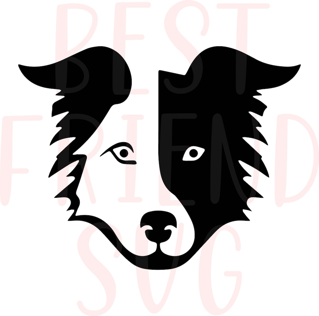 Border Collie Svg, Dog Svg, Instant Download, Png, Dxf, Eps, Svg Cricut ...