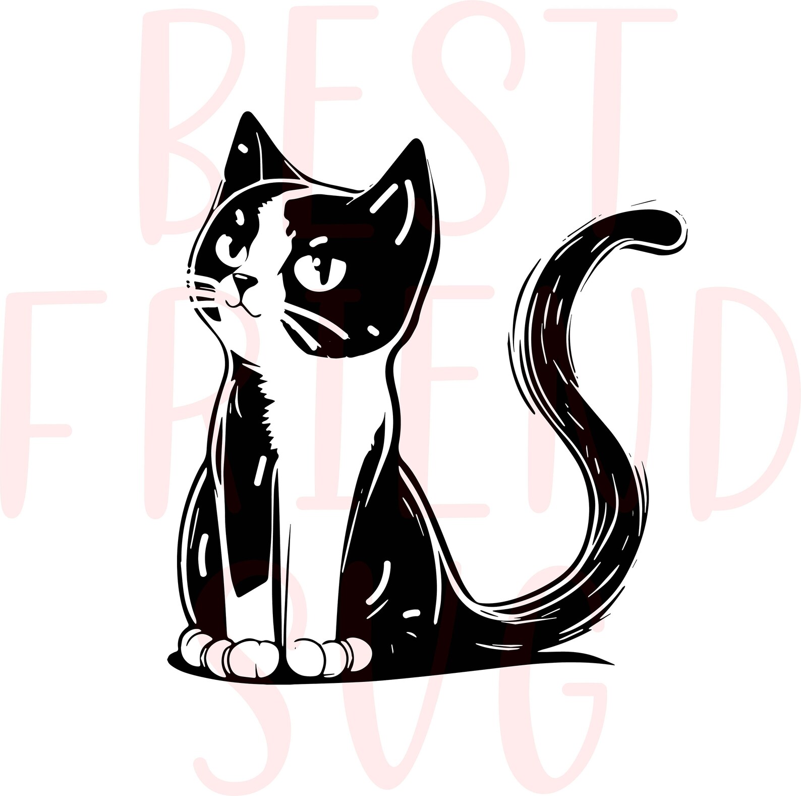 Beautiful Cat Svg File for Cricut and Silhouette, Cat SVG, Cat Head Svg ...