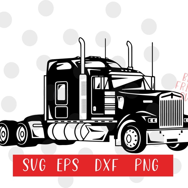 Truck Driver Svg - Etsy