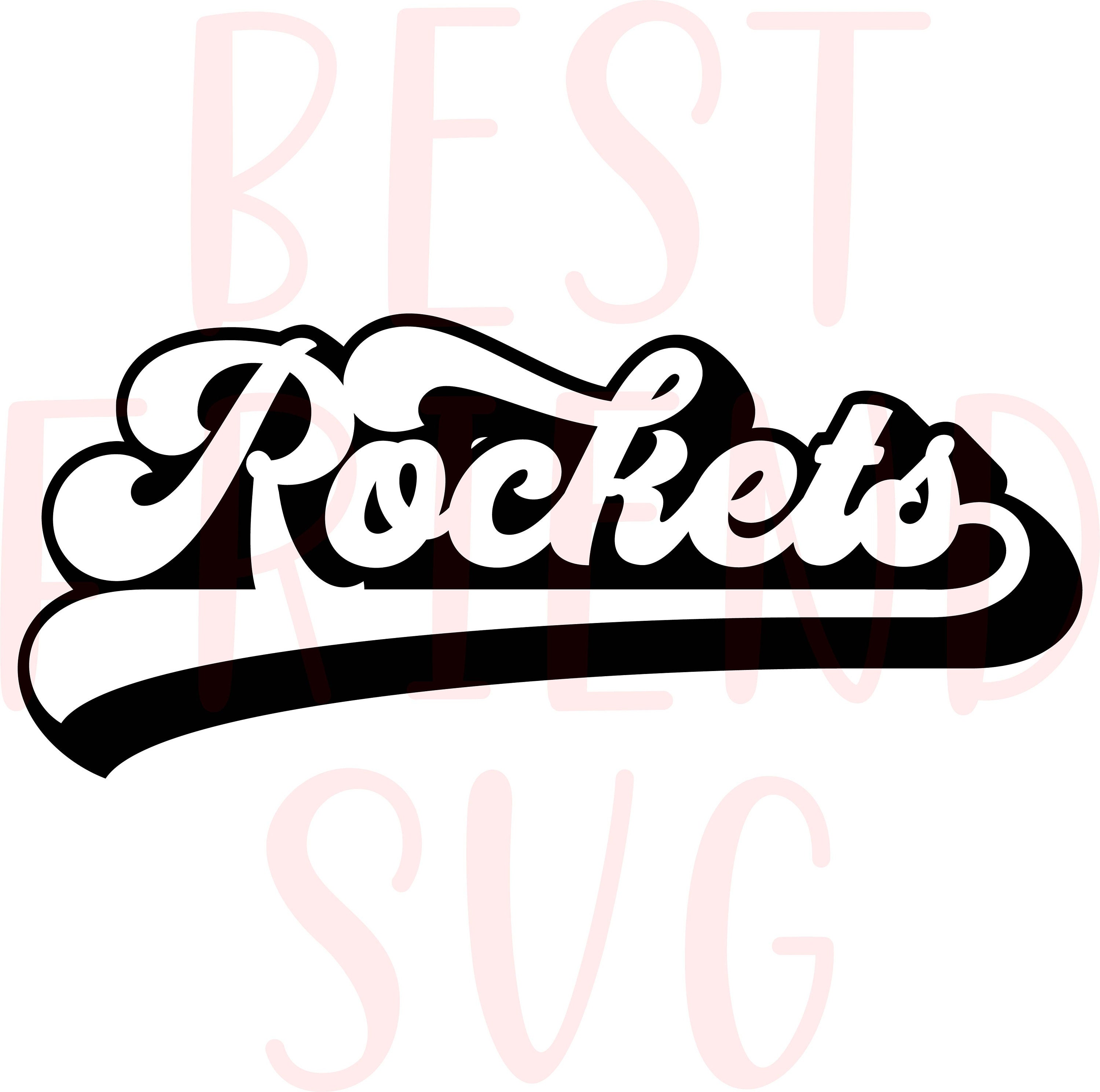 Rockets Svg Rockets Team Svg Dxf Png Eps Instant Download - Etsy