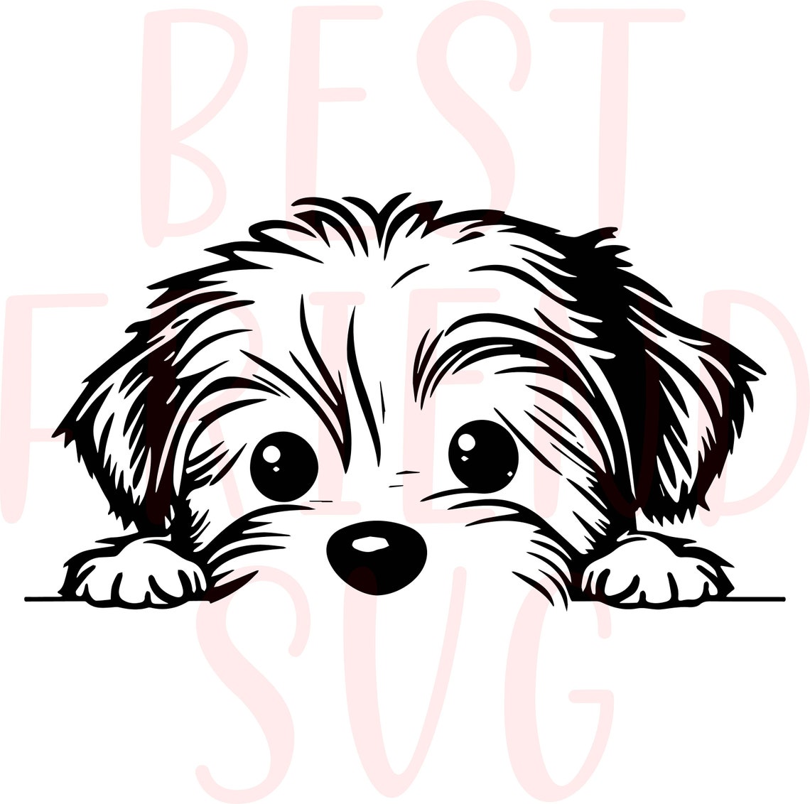 Cute Dog SVG Cute Puppy Svg Png Eps Dxf Silhouette Cute - Etsy