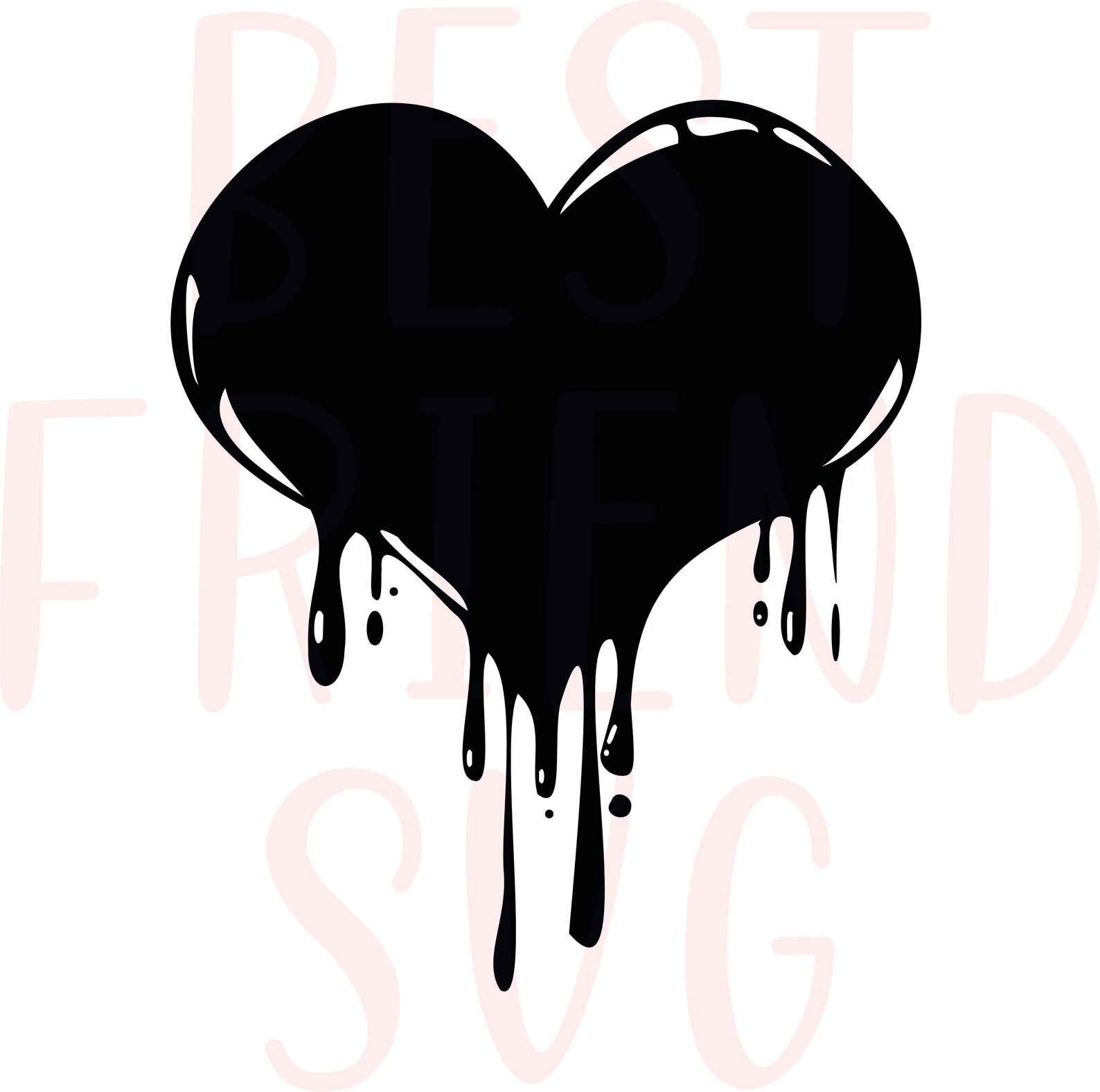 Bloody Heart Love Injury Hurt Pain Drop Drip Horror Relationship Design ...
