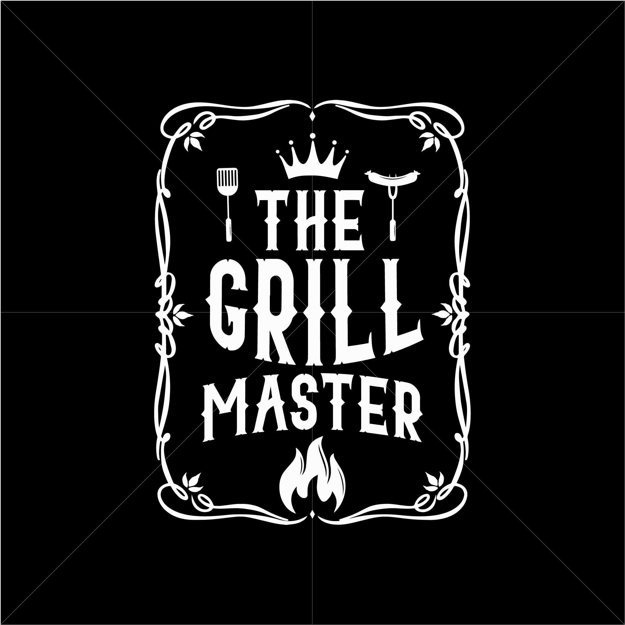 The Grill Master SVG Cut File. Father's Day Gift Barbecue | Etsy