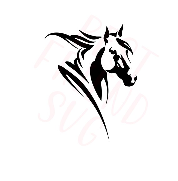 Wunderschöne Pferde svg Datei für Cricut und Silhouette Pferd - Etsy.de