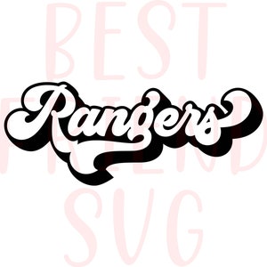 Rangers Svg, Rangers Team Svg, Dxf, Png, Eps Instant Download, Football ...
