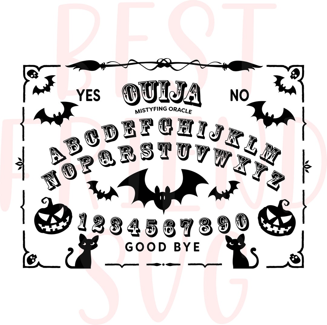 Ouija Board Svg Ouija Spirit Board Design Spirit Board Svg Ouija Svg