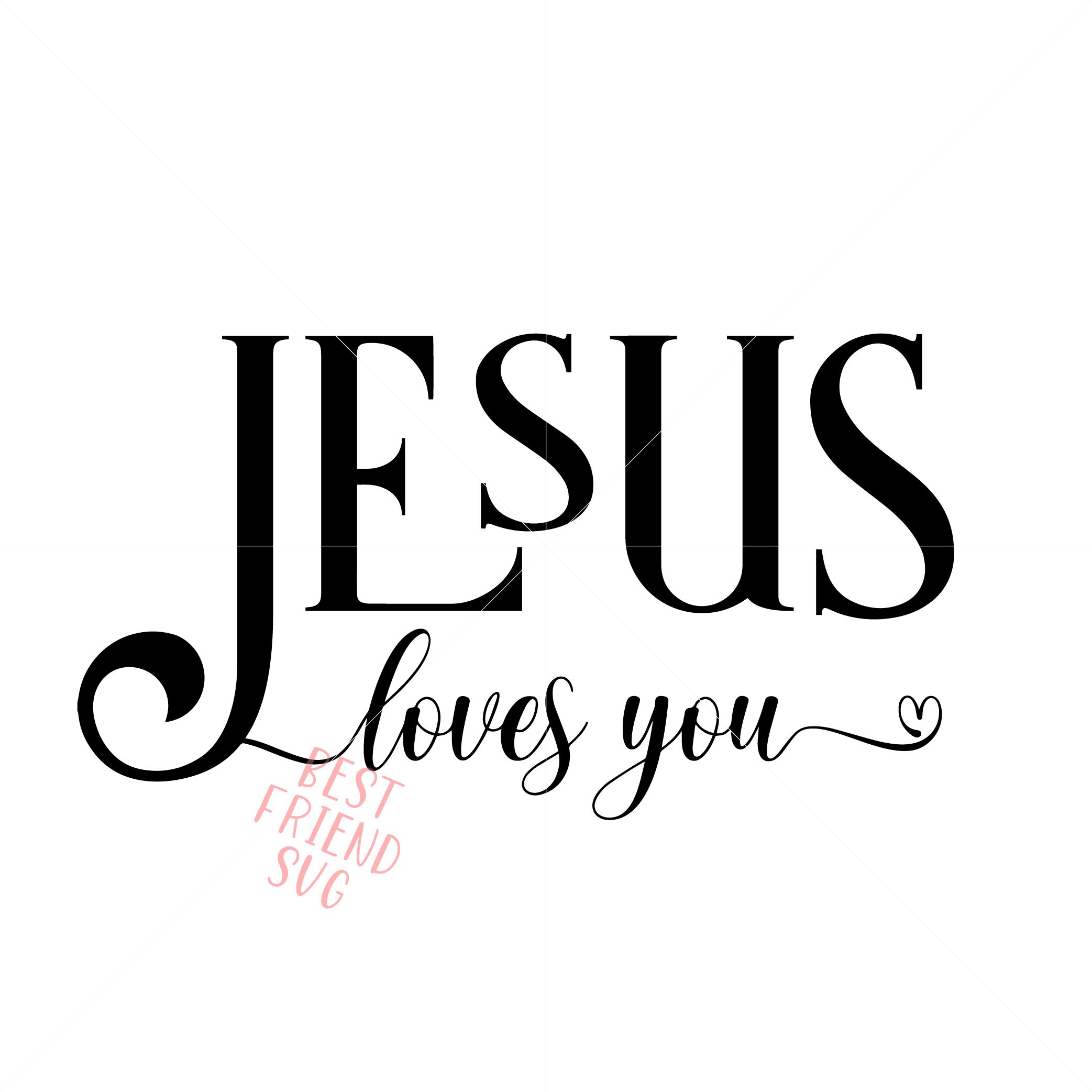 Jesus Loves You Svg Christian Shirt Svg Religious Svg - Etsy