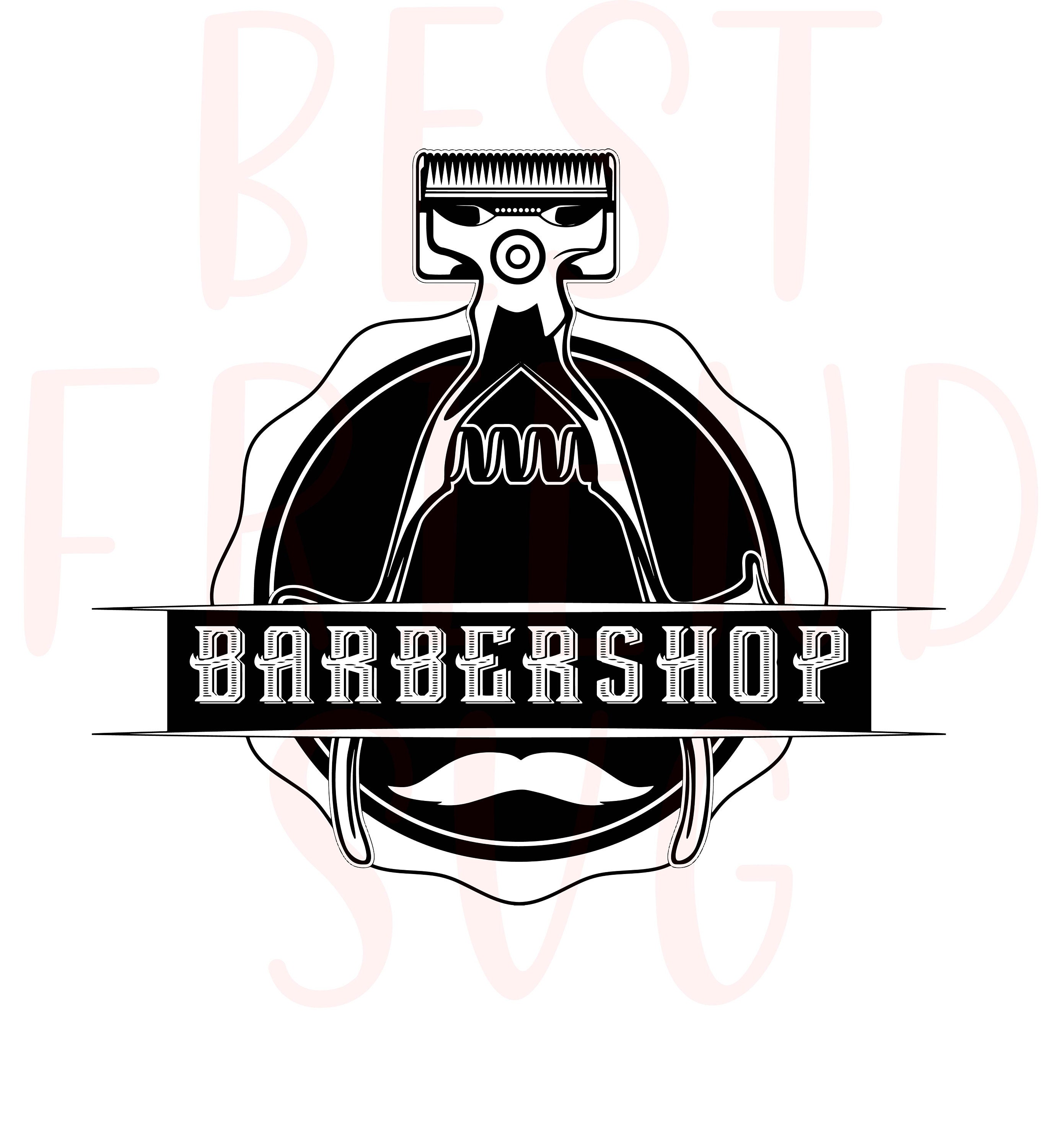 Barber Shop File Barber Svg Barbers Clipart Hair Clipper Illustration ...