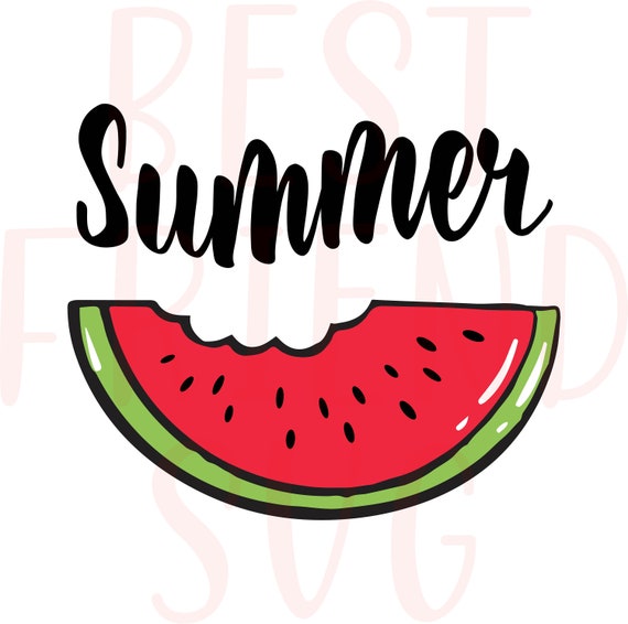 Summer Svg Watermelon Svg Silhouette Cricut Summer Cut - Etsy