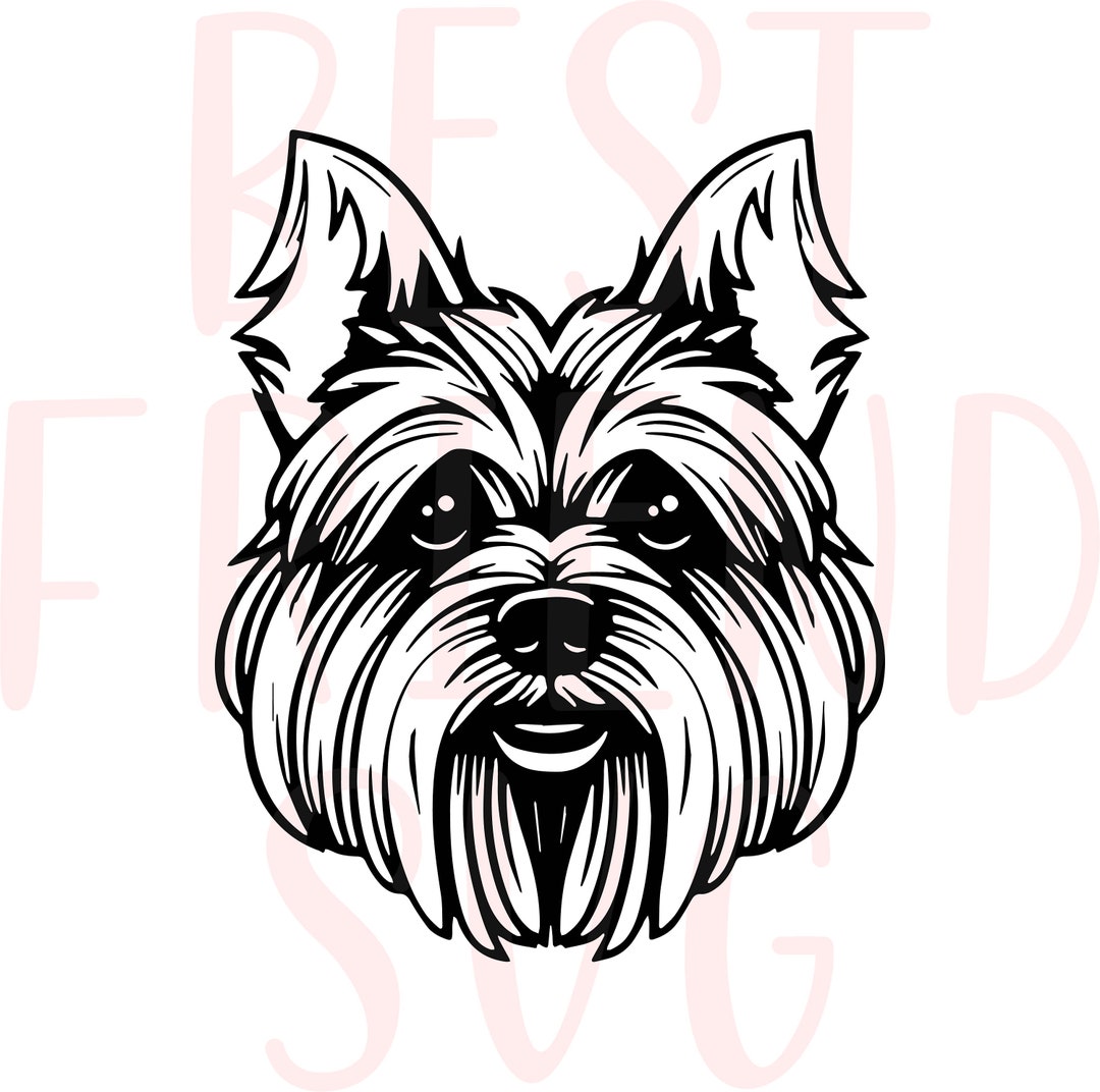 Yorkshire Terrier Svg, Dog Svg, Instant Download, Png, Dxf, Eps, Svg ...