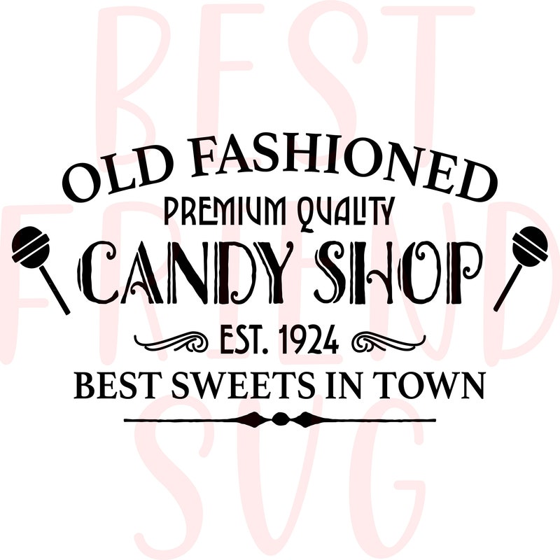 Candy Shop Sign - Etsy