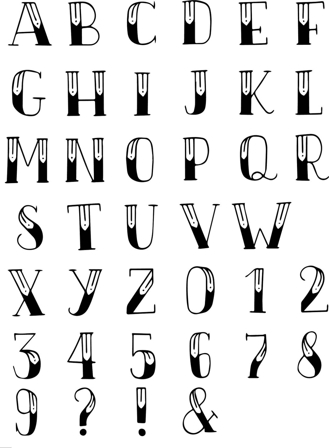 Svg Font Download, Fonts Digital | Swirly Font , SVG Font, Cricut ...