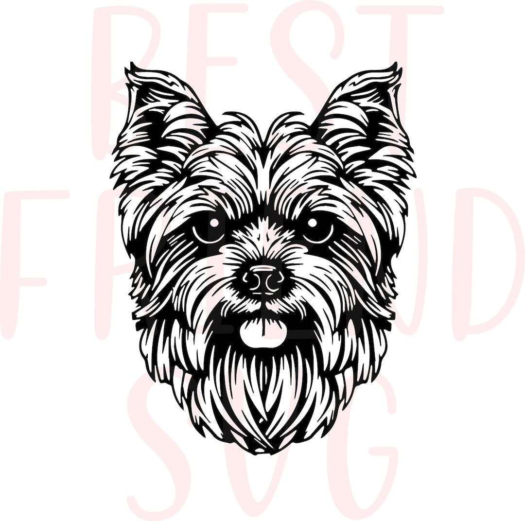 Yorkshire Terrier Svg, Dog Svg, Instant Download, Png, Dxf, Eps, Svg ...