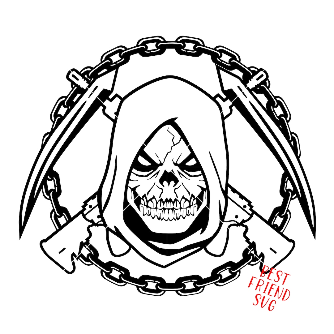 Death Skull Svg, Skull Logo, Svg Designs SKULL Vintage, Png, Dxf, Eps ...