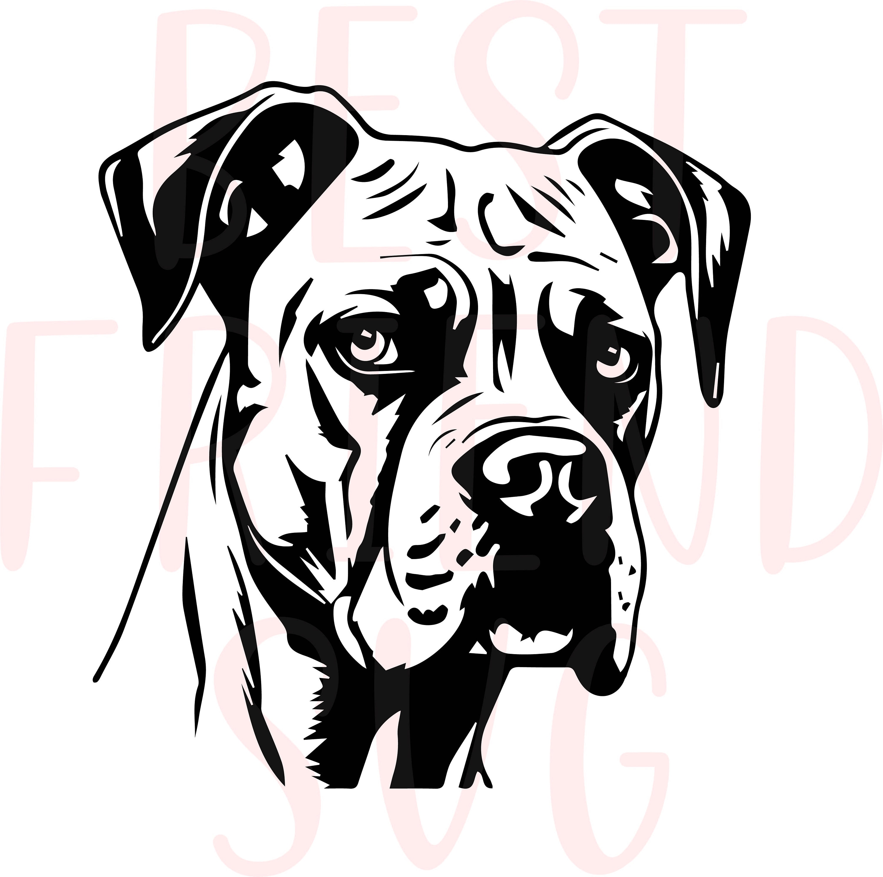 Beautiful Dog Boxer Svg File for Cricut and Silhouette, Boxer SVG ...