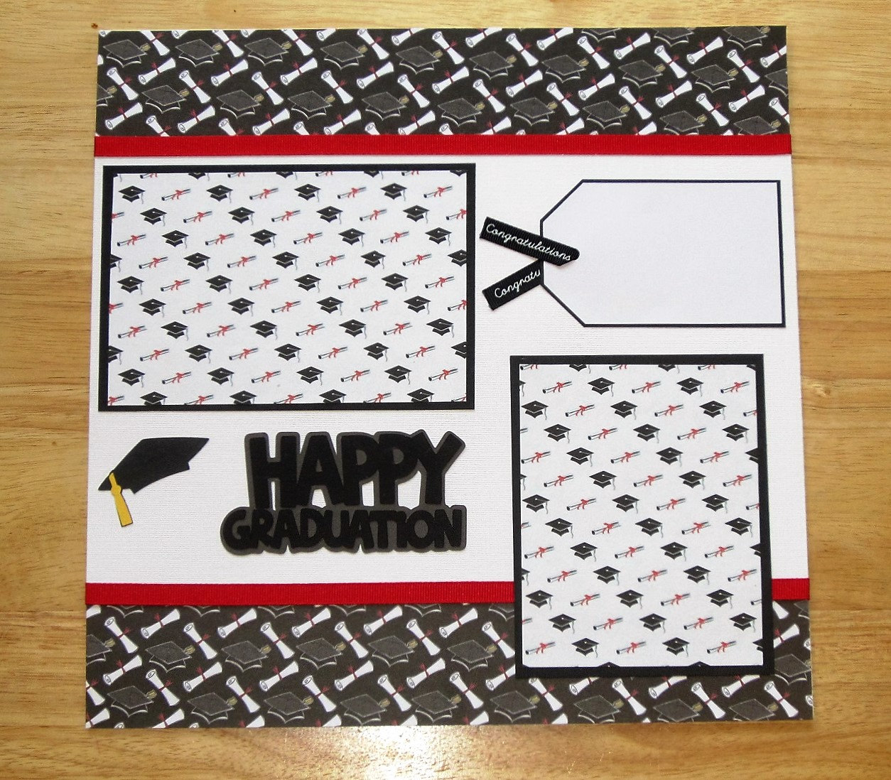 Scrapbook For Graduation Examples