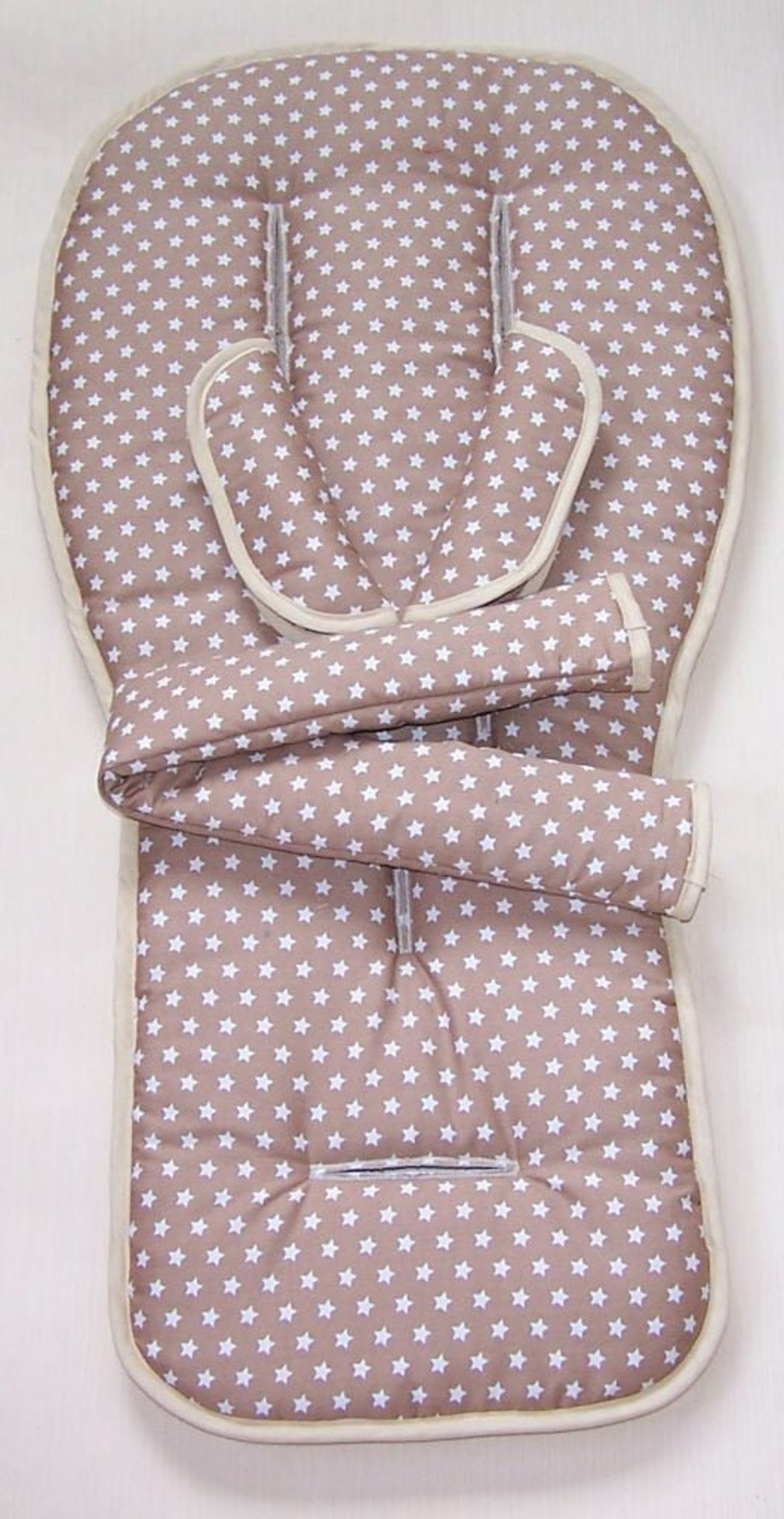 Stroller Set Custom Made for "buggy", Seat Liner,shoulder Pads, Bar ...