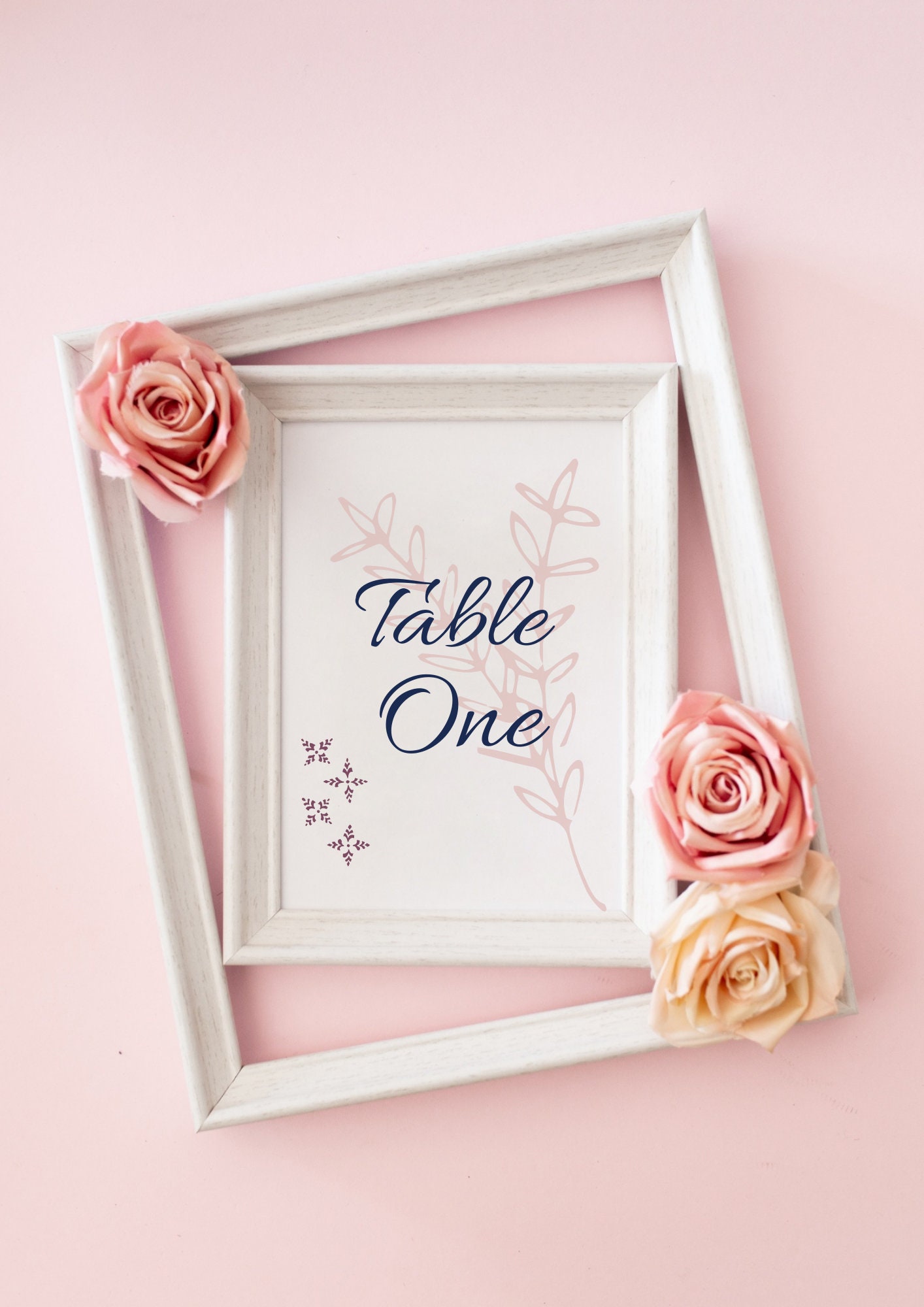 Letreros de números de mesa imprimibles: personaliza tus - Etsy España