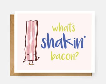 Funny Thank You Card Thanks A Brunch food pun