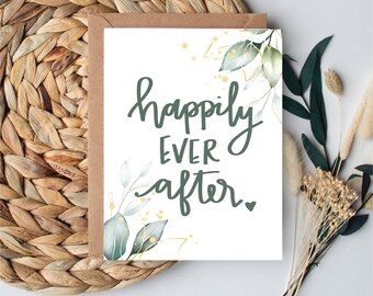 Happily Ever After Greeting Card - Etsy