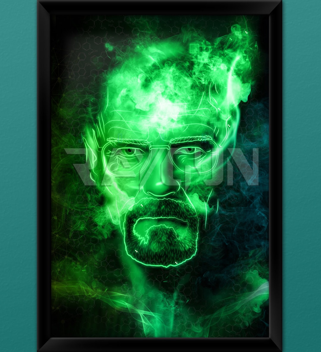 Breaking Bad Color Theory Heisenberg - Etsy