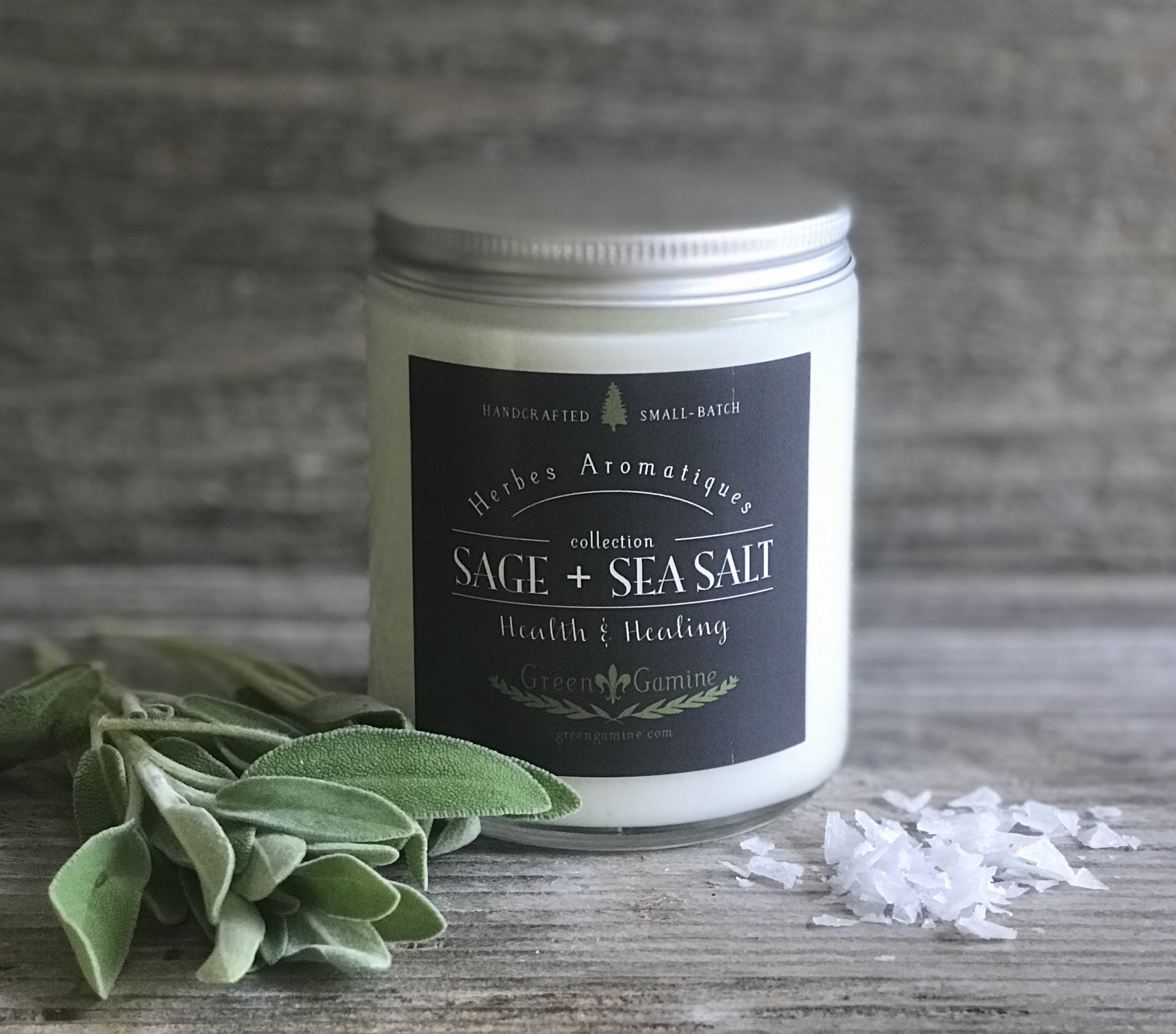 Soy Candles, Soy Candles Handmade, Sage Candle, Healing Candle, Organic ...