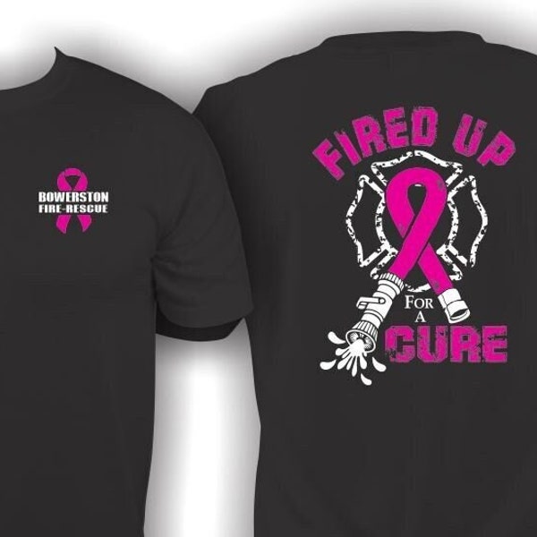 Breast Cancer Awareness Fire Dept - Etsy Breast Cancer Awareness Fire Dept - Etsy