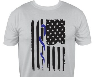 Personalized EMS EMT stars and Stripes With | Etsy