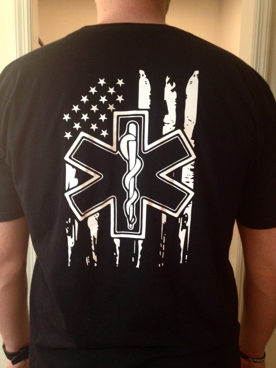 Personalized EMS EMT - "stars and Stripes" With Custom Name or Dept - Etsy