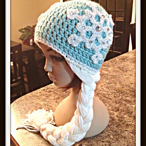 Crochet Elsa Hat - Etsy