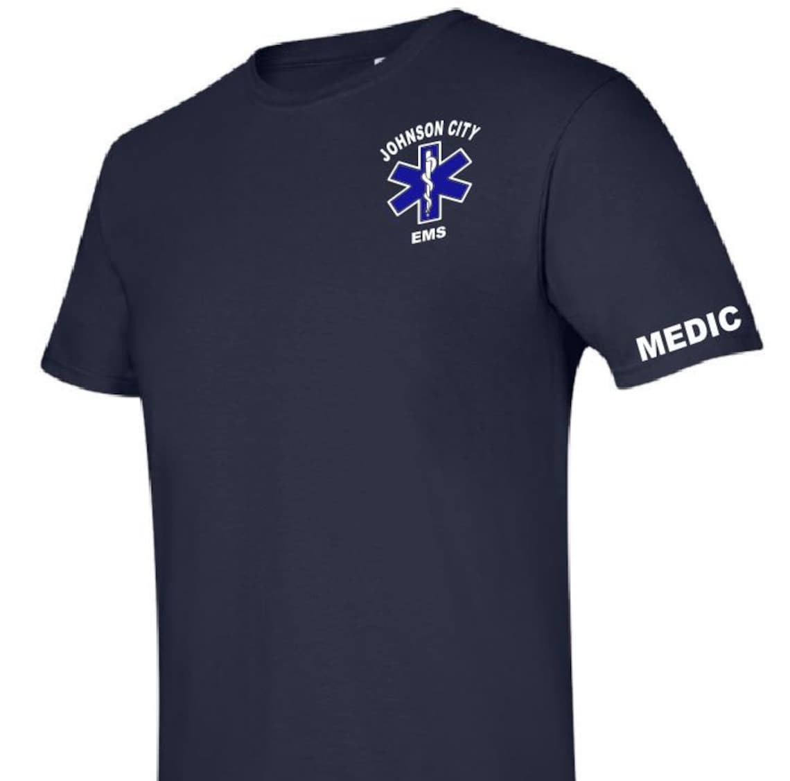 Personalized EMS EMT Paramedic T-shirt With 2 Sleeve Prints - Etsy