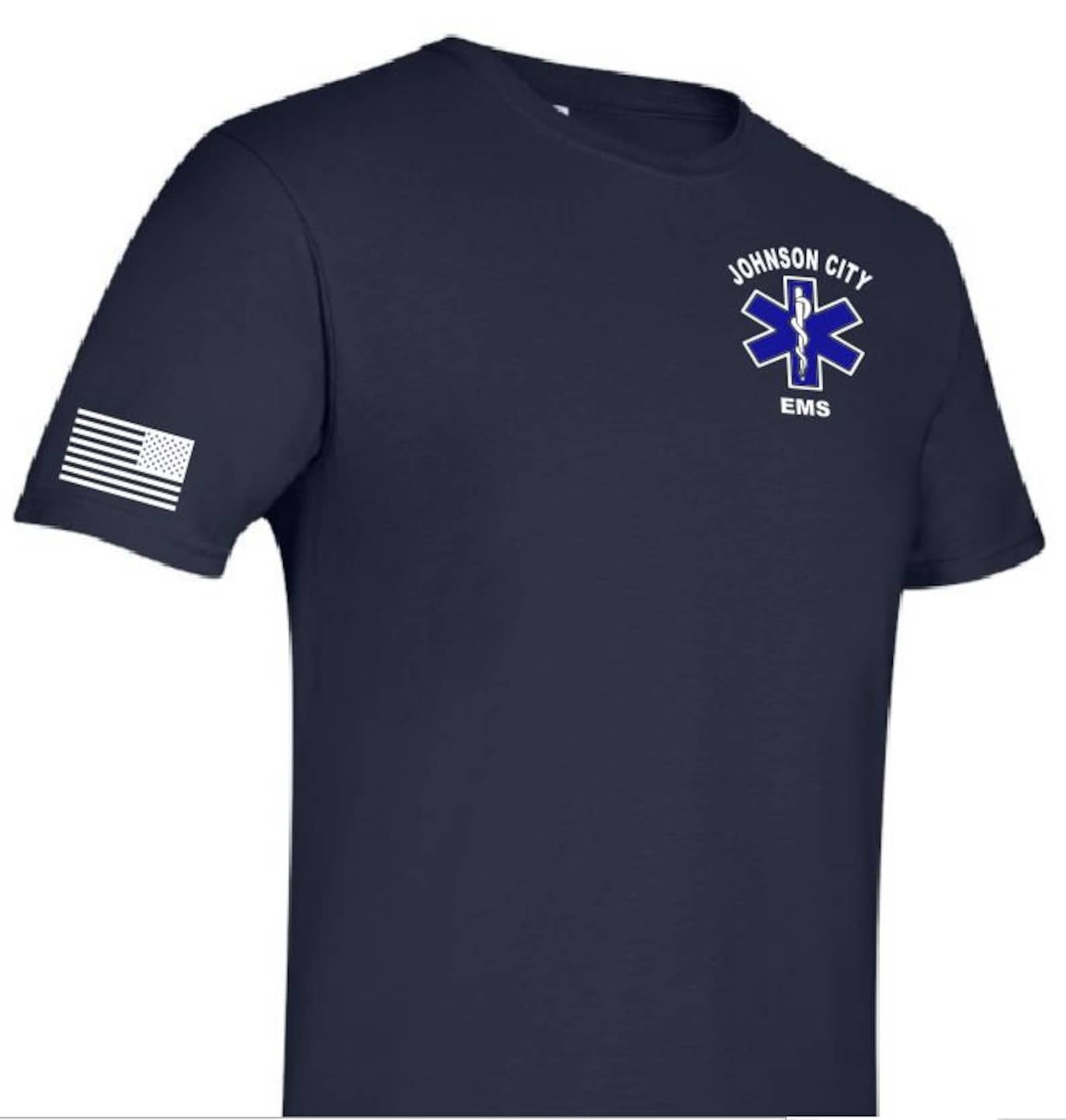Personalized EMS EMT Paramedic T-shirt With 2 Sleeve Prints - Etsy