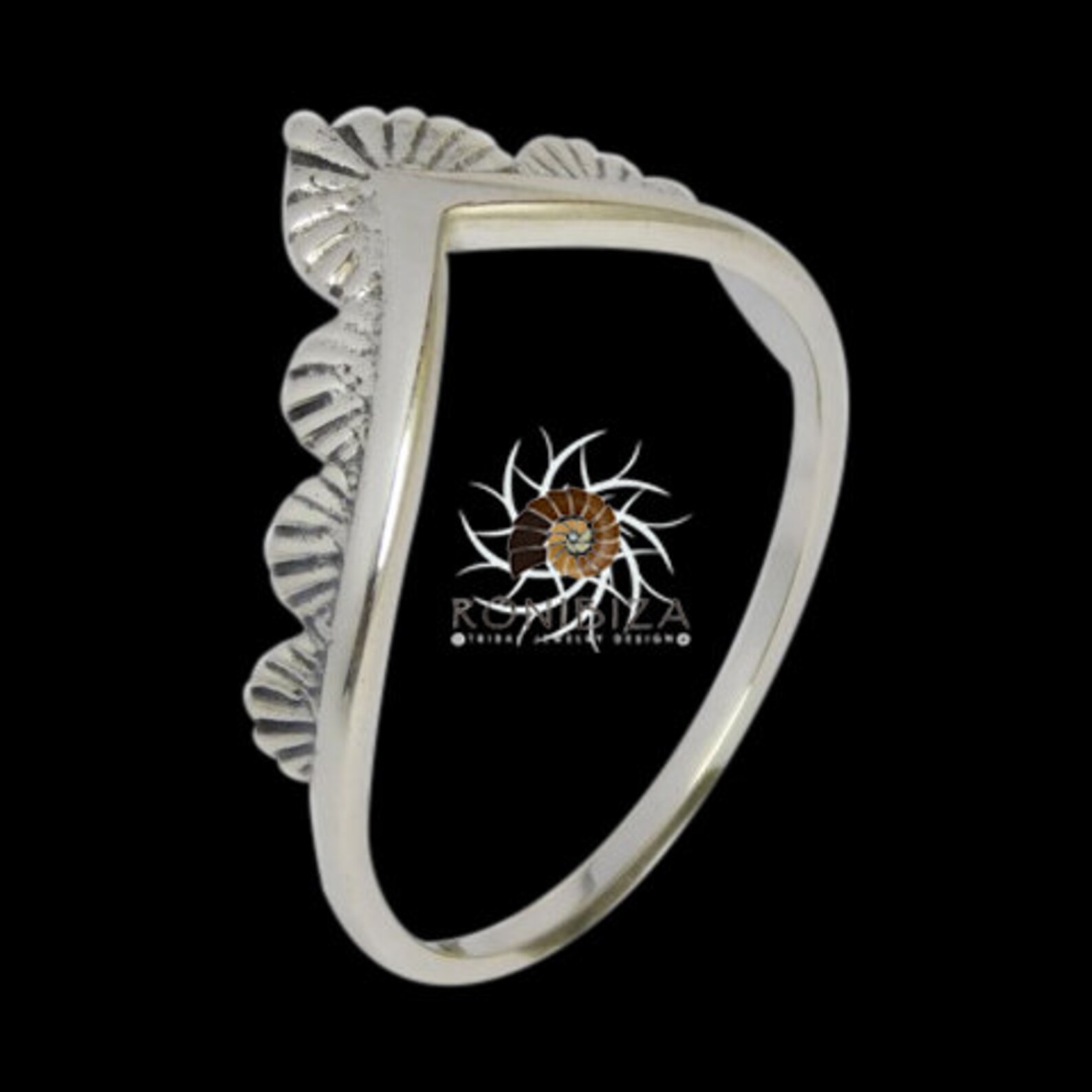 Tribal Silver Ring Indian Silver Ring Stacking Ring - Etsy