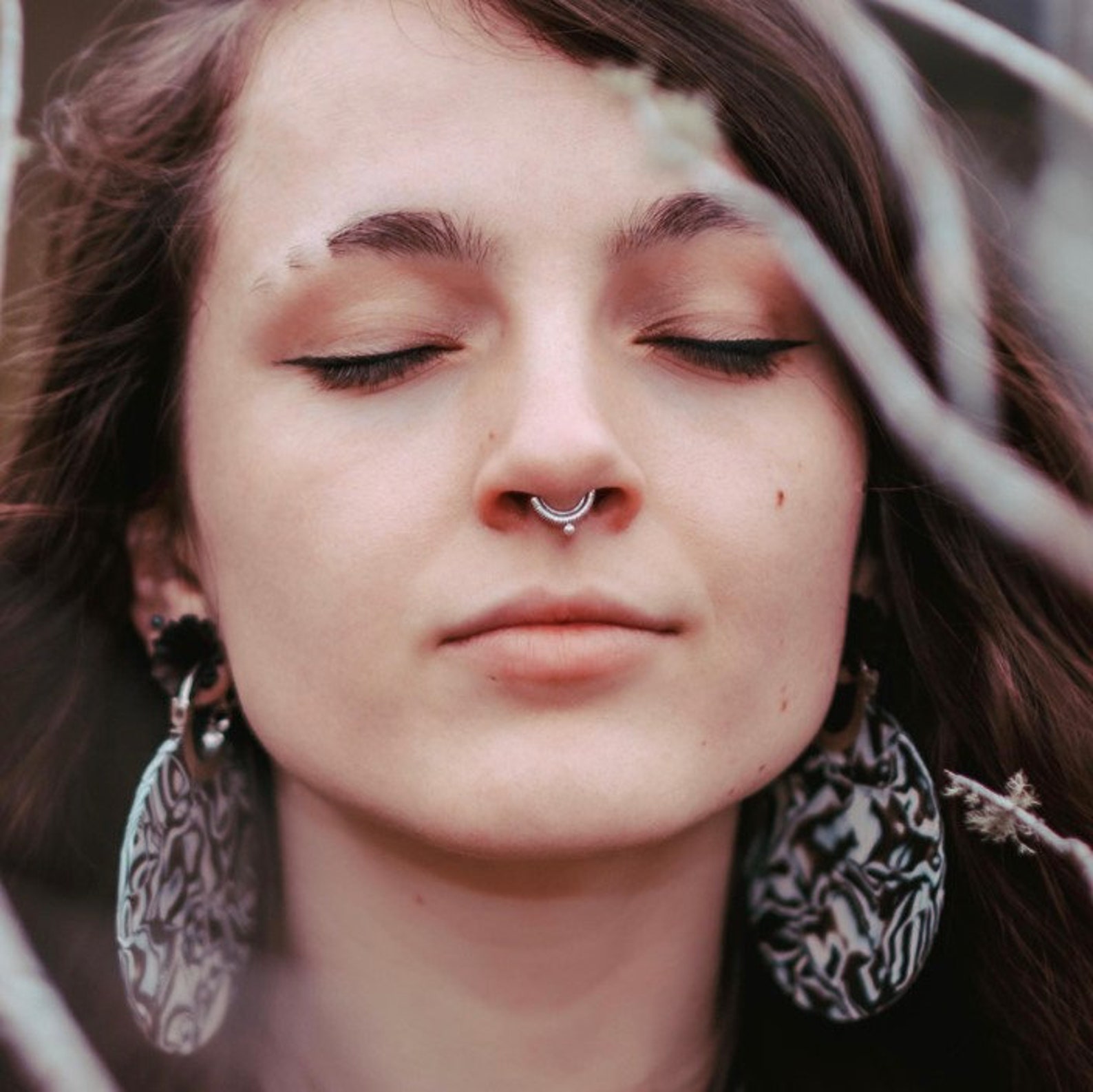 Tribal Septum Ring Indian Septum Ring Silver Septum Ring - Etsy
