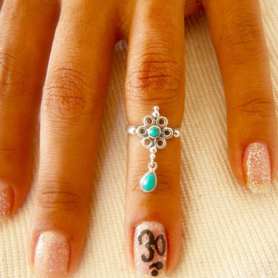 Silver Knuckle Ring Silver Midi Ring Silver Cuff Ring - Etsy