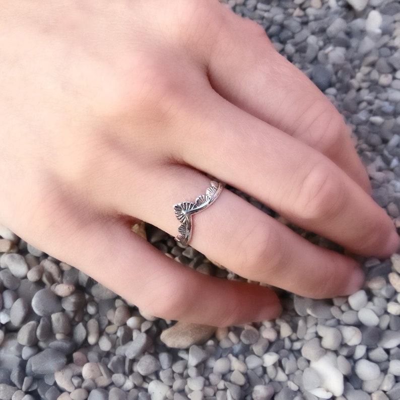 Tribal Silver Ring Indian Silver Ring Stacking Ring - Etsy