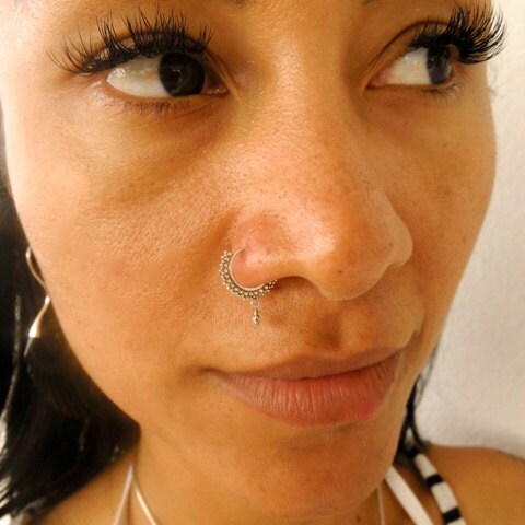 Fake Nose Ring Faux Nose Ring Fake Nose Hoop Faux Nose - Etsy
