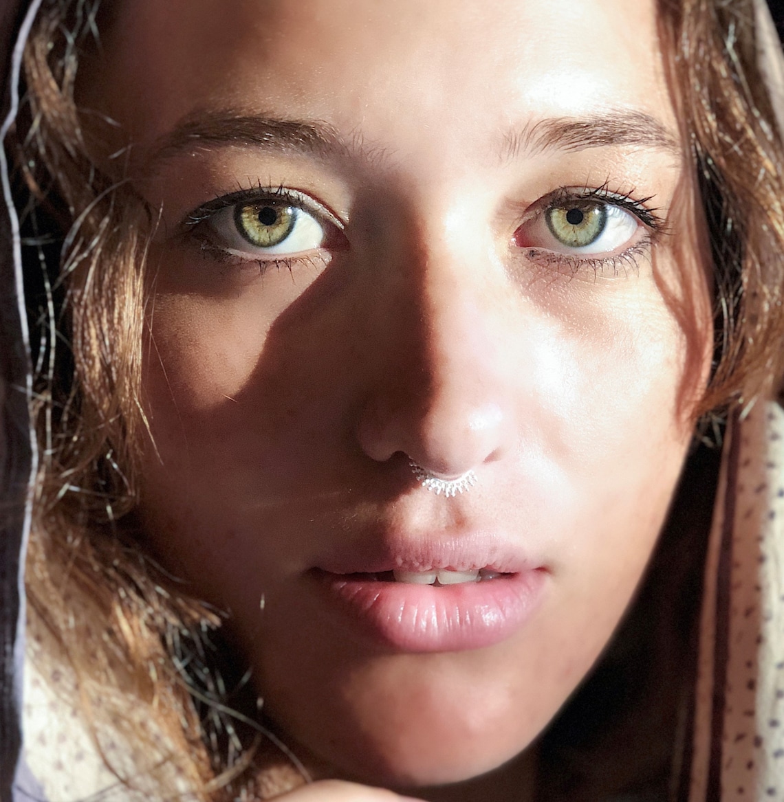 20G Septum Ring Sterling Silver Septum Ring Tribal Septum - Etsy