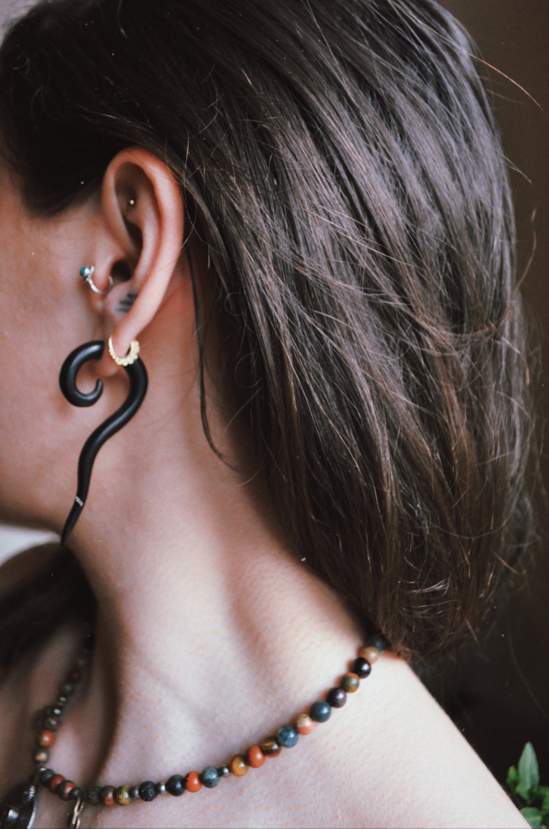 Fake Gauges Faux Plug Earrings Fake Stretcher Fake Ear - Etsy
