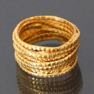 Beautiful and Unique Brass Chain Ring Tribal Jewelry Ethnic Jewelry ...