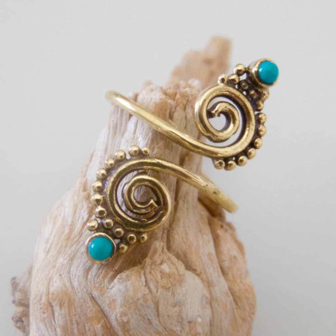 Toe Ring Brass Toe Ring Adjusable Toe Ring Foot - Etsy