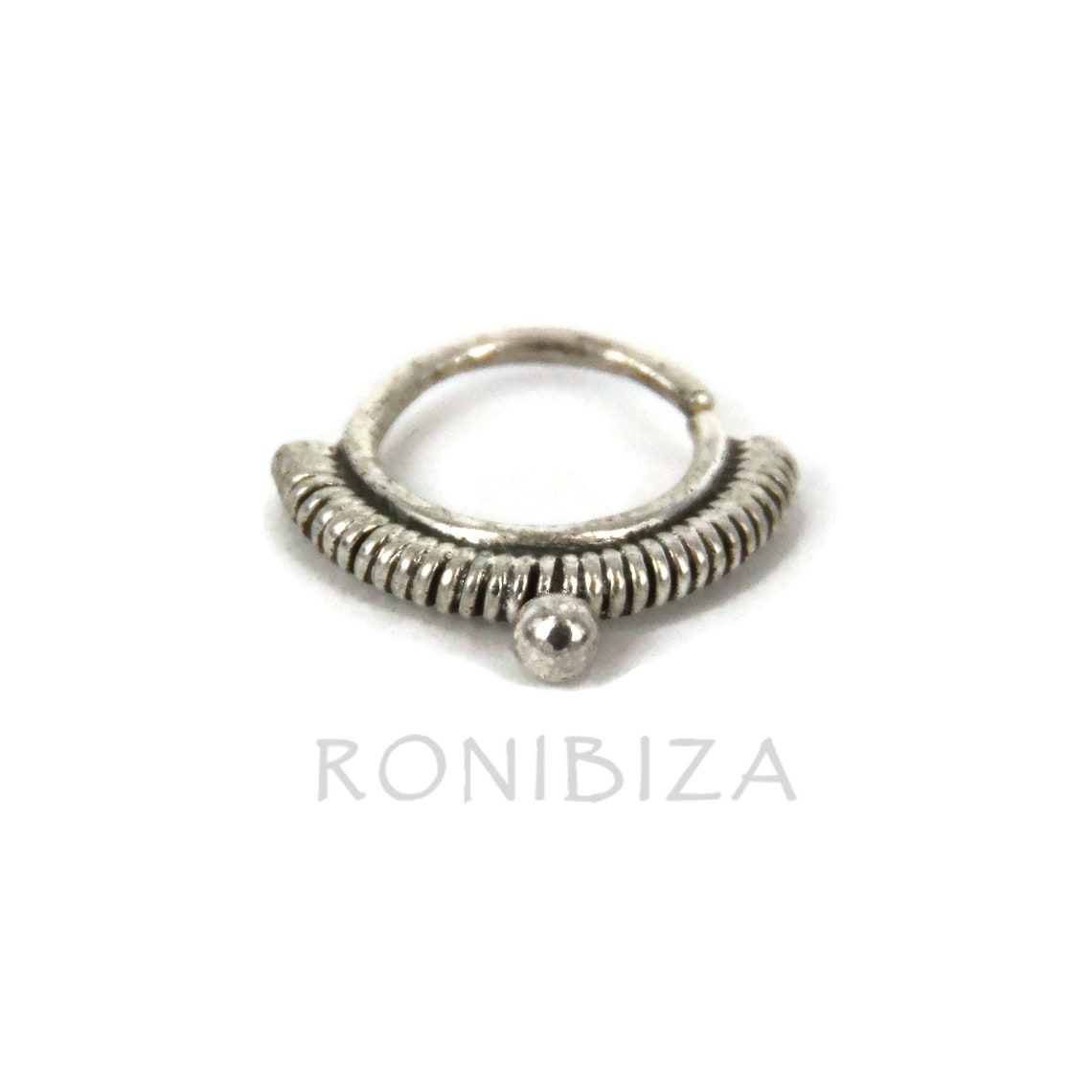 Tribal Septum Ring Indian Septum Ring Silver Septum Ring - Etsy