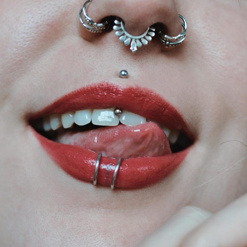 Vampire Fang Piercings - Etsy