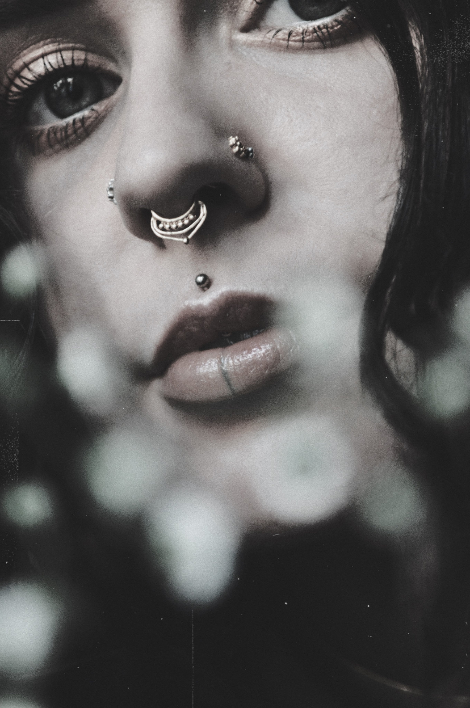 Unique Silver Septum Ring - Etsy