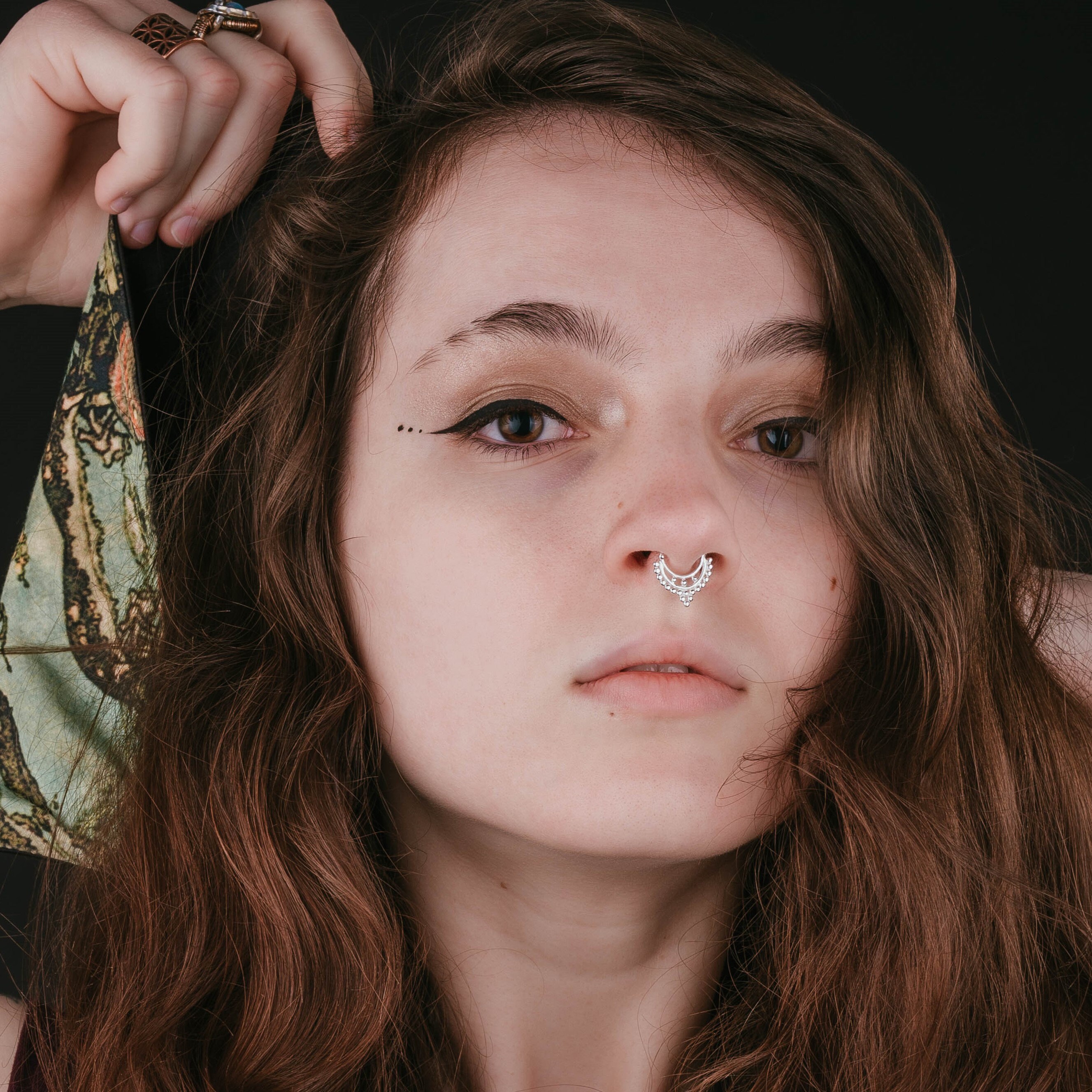 Unique Fake Septum Piercing, Gold Septum Cuff, Faux Piercing Nez, Daith ...