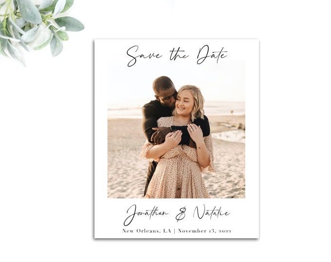 Personalized Photo Magnets for Save the Dates Wedding - Etsy
